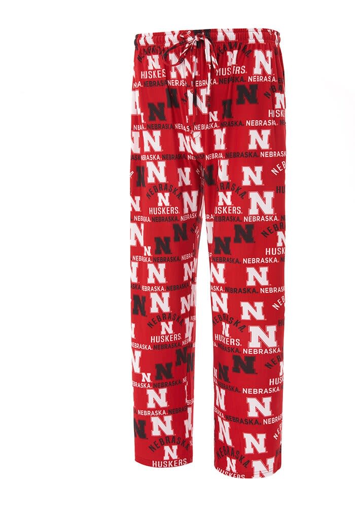 Nebraska Cornhuskers Mens Concepts Sport Red Flagship Allover Print ...