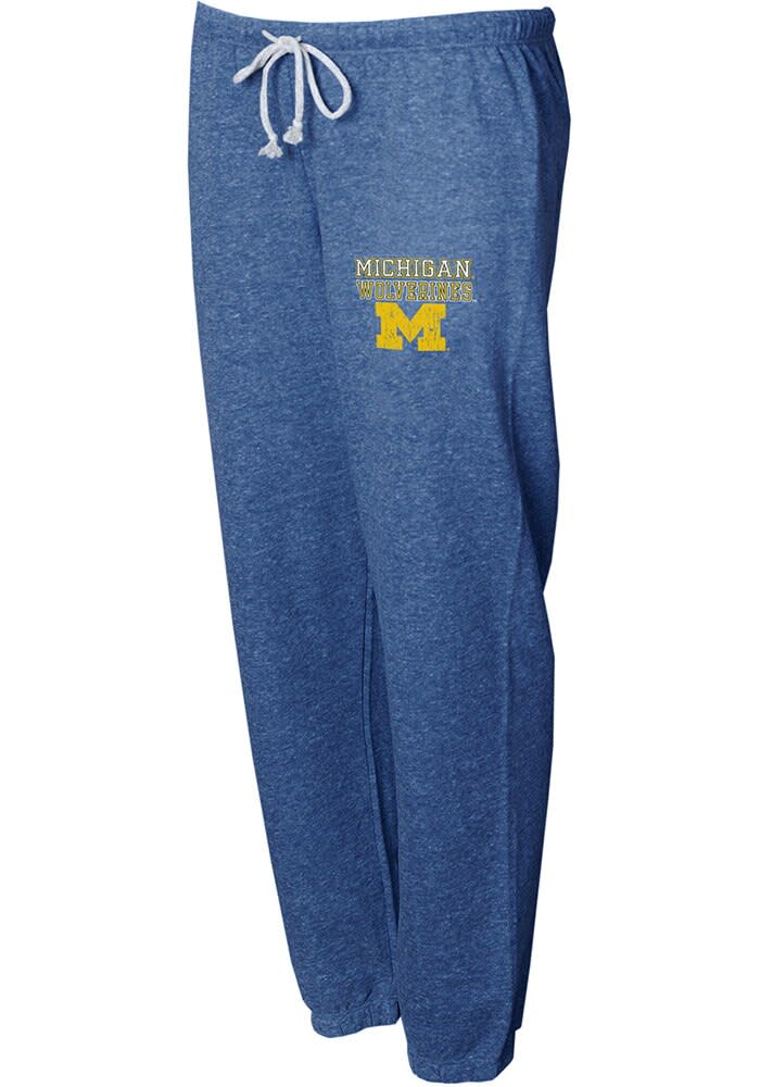 Michigan Wolverines Concepts Sport Womens BLUE Mainstream Wordmark ...
