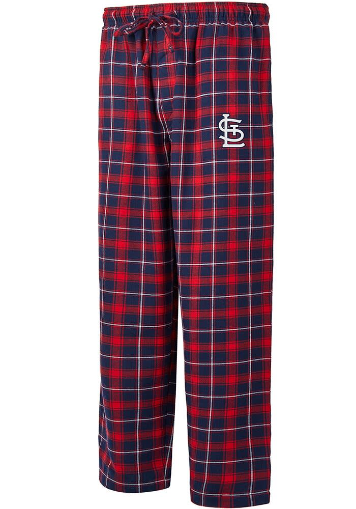 St Louis Cardinals Navy Blue STL Cardinals Ledger Lounge Pants