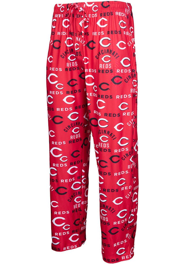 Cincinnati Reds Mens Red Cincinnati Reds Mens Flagship Lounge Pants ...