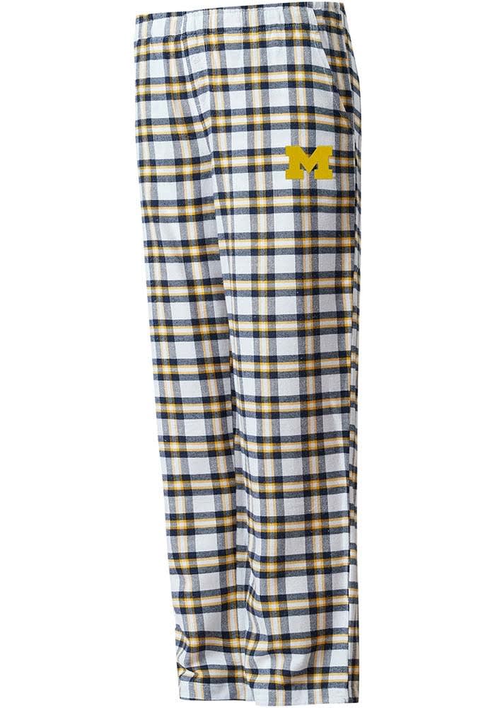 Michigan Wolverines Concepts Sport Womens BLUE Sienna Sleep Pants - 5628063
