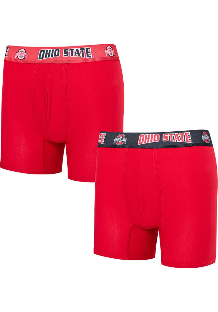 Mens Red Ohio State Buckeyes Breakthrough Boxer Shorts - 5628202