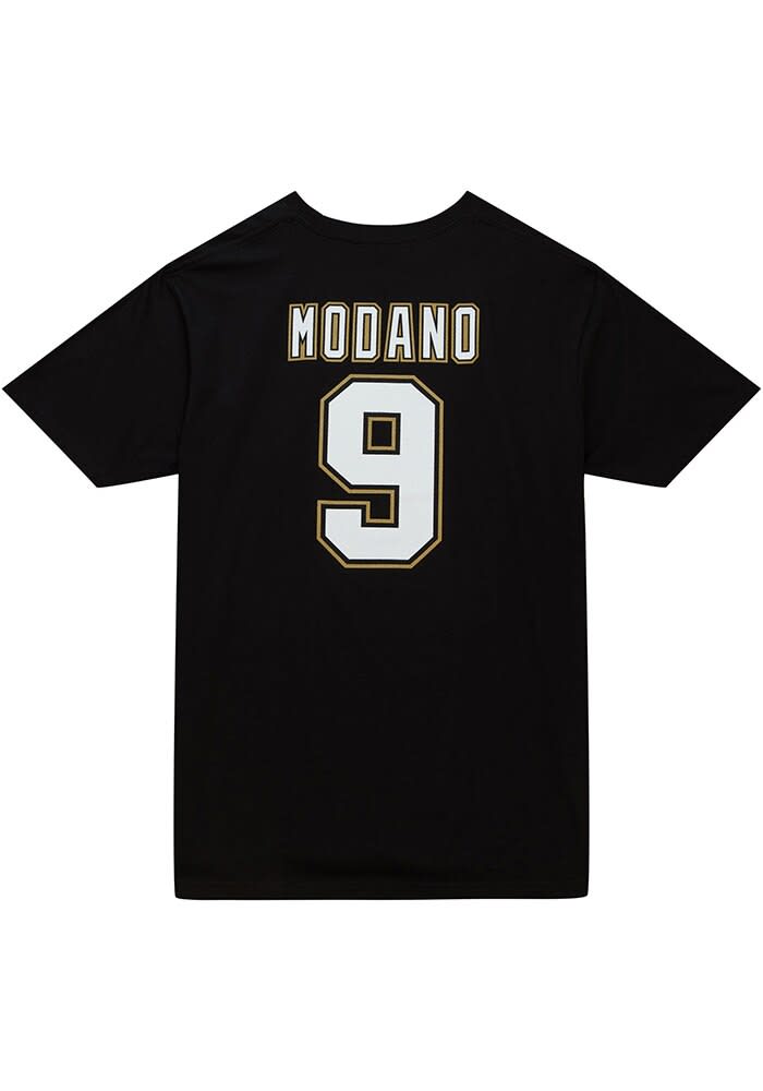 Mike Modano Dallas Stars BLACK NN Short Sleeve Player T Shirt - 56505631