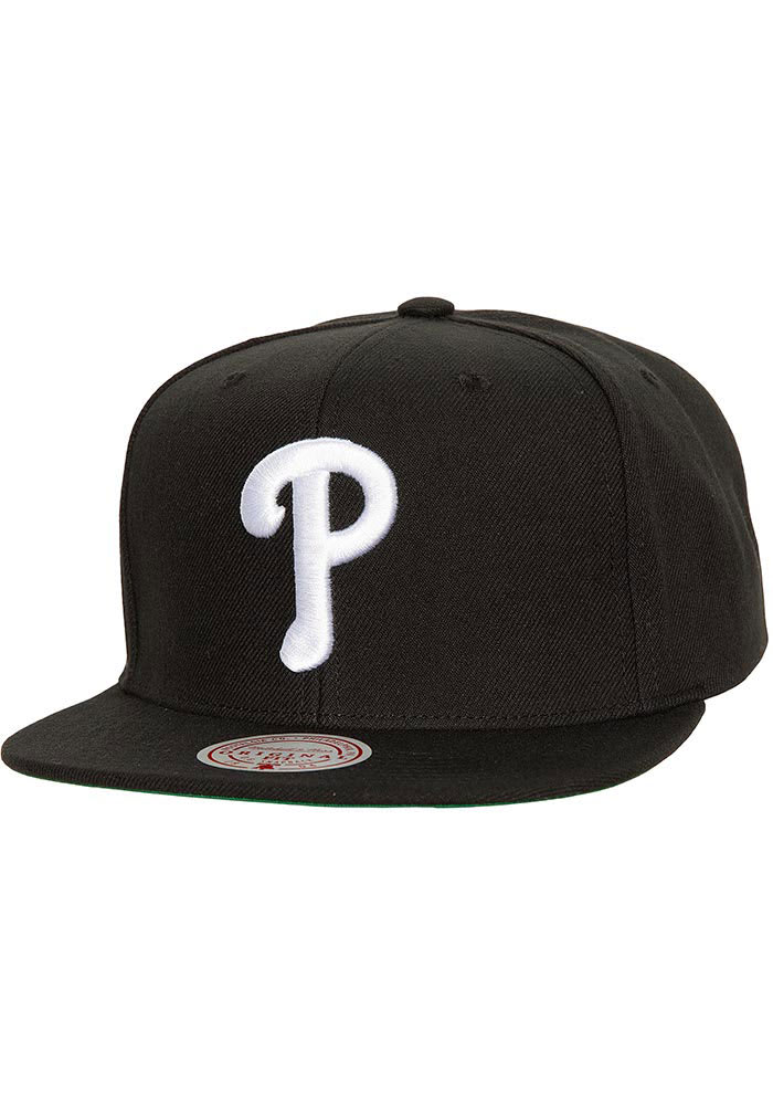 Philadelphia Phillies Mitchell and Ness BLACK Evergreen Top Spot ...