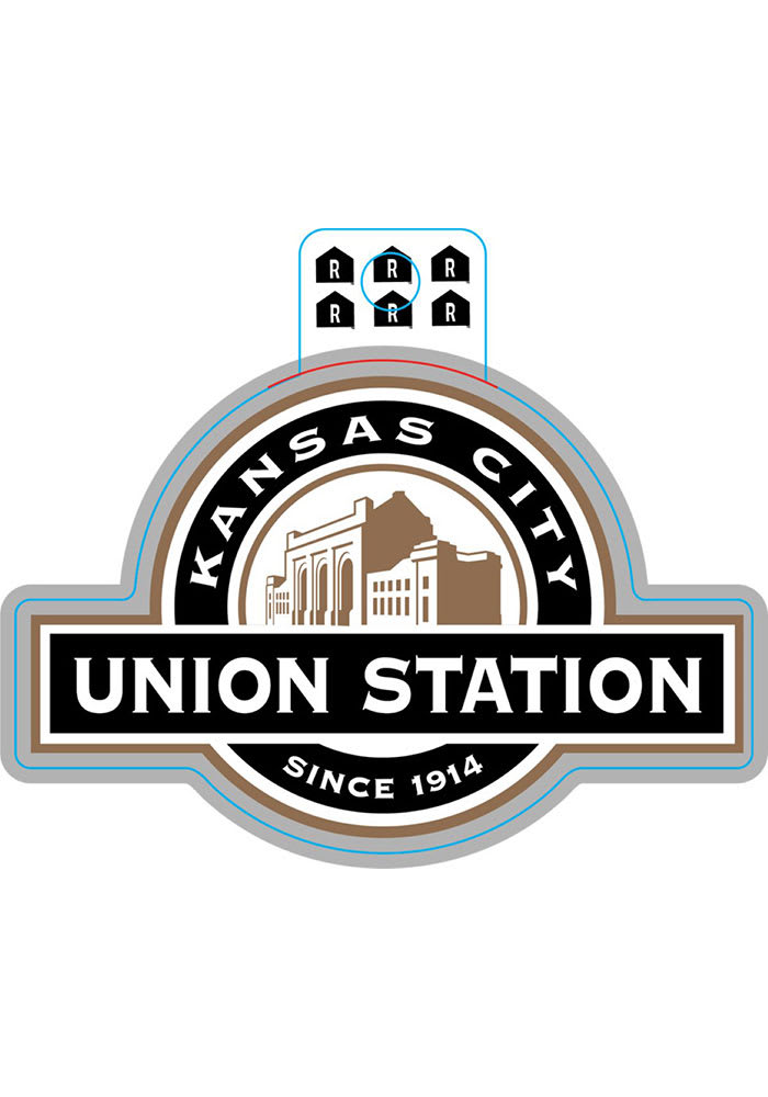 Souvenir | Stickers BLACK Union Station Logo - 5700498