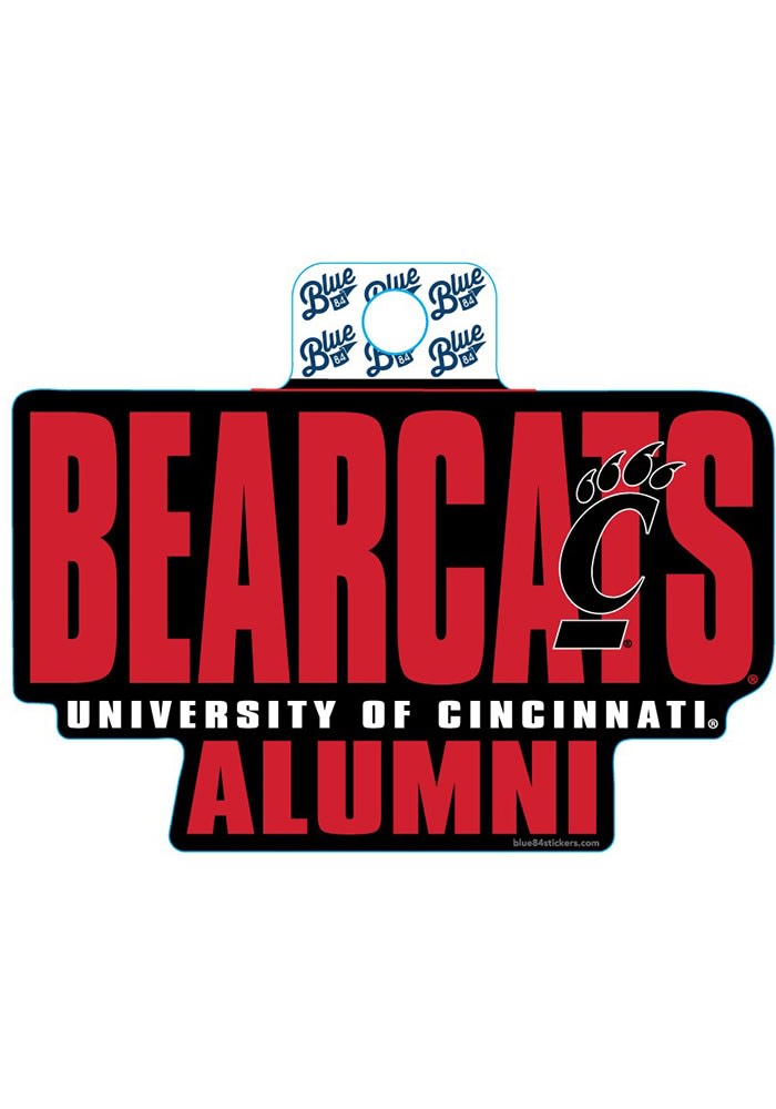 Cincinnati Bearcats Souvenir | Cincinnati Bearcats Stickers Red Alumni ...