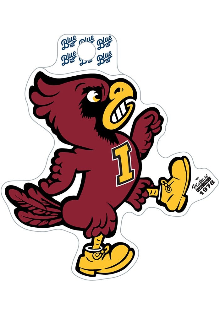 Iowa State Cyclones Souvenir | Iowa State Cyclones Stickers Red Vault ...