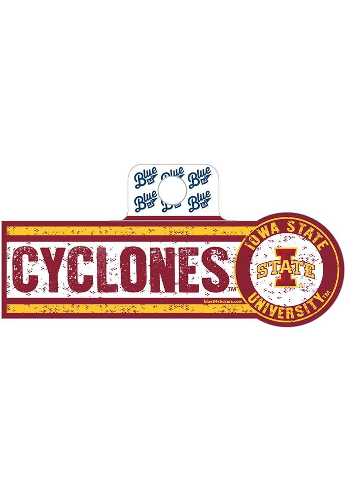 Iowa State Cyclones Souvenir | Iowa State Cyclones Stickers Red ...