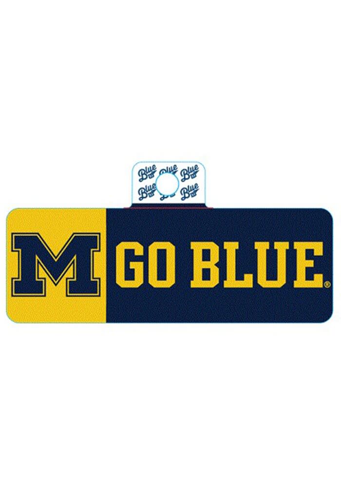 Michigan Wolverines BLUE Slogan Stickers - 5700608