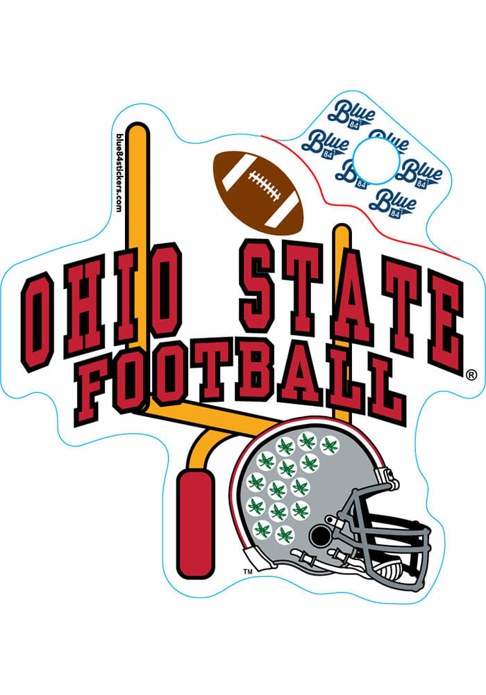 Ohio State Buckeyes Souvenir | Ohio State Buckeyes Stickers Red ...