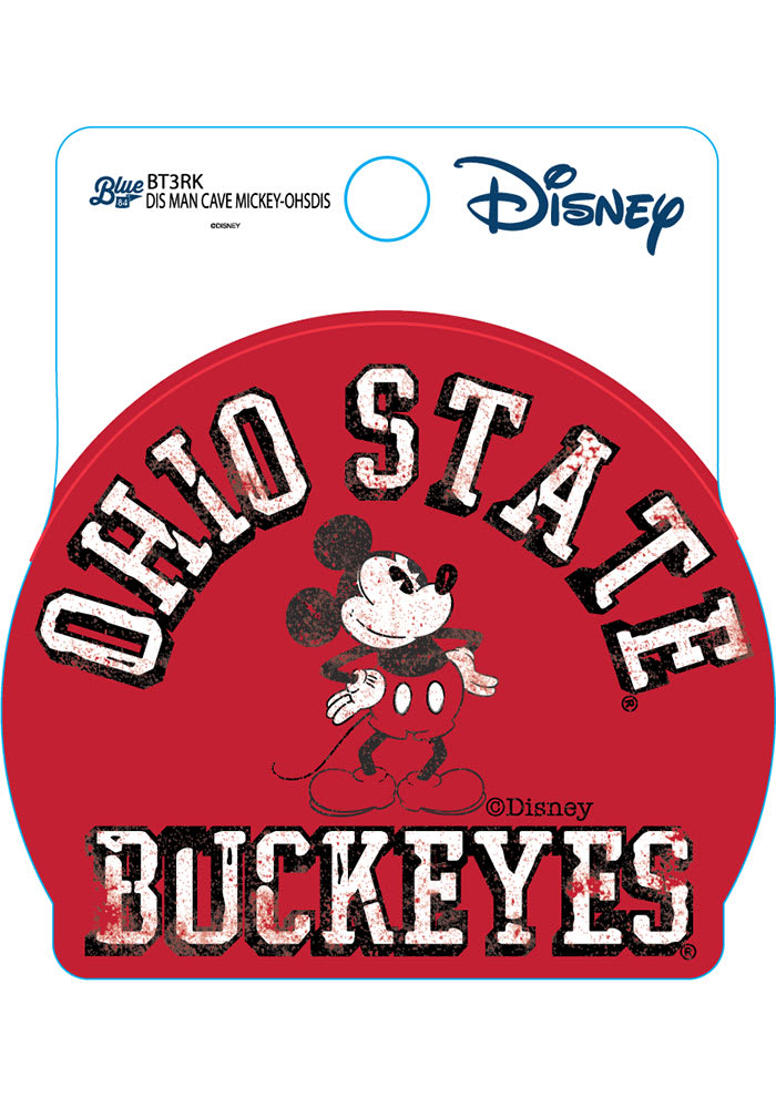 Ohio State Buckeyes Souvenir | Ohio State Buckeyes Stickers Red Retro ...