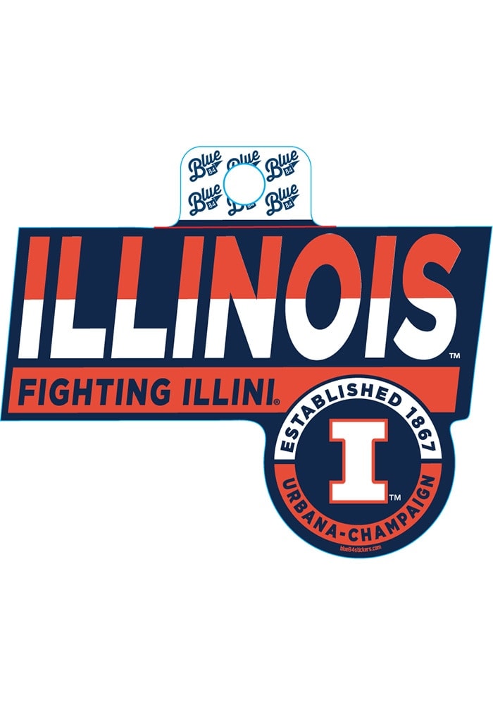 Illinois Fighting Illini Souvenir | Illinois Fighting Illini Stickers ...