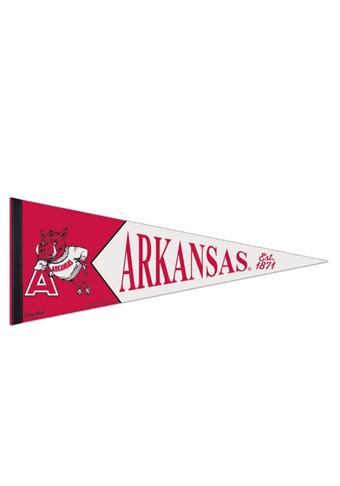 Arkansas Razorbacks CARDINAL 12x30 Vault Premium Pennant - 57100081