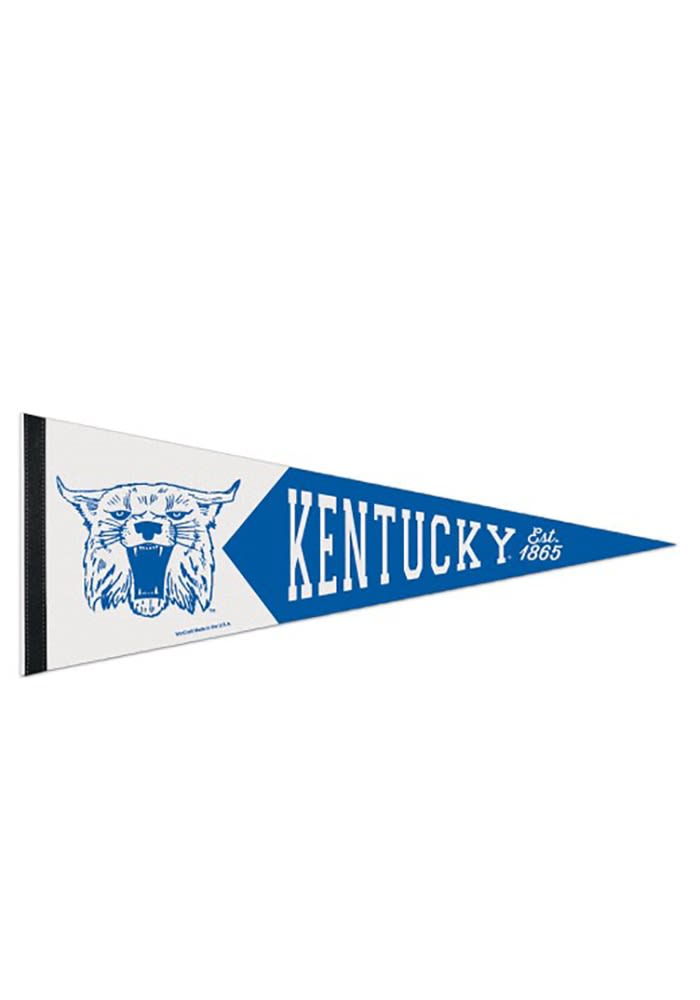 Kentucky Wildcats ROYAL 12x30 Vault Premium Pennant - 57100084
