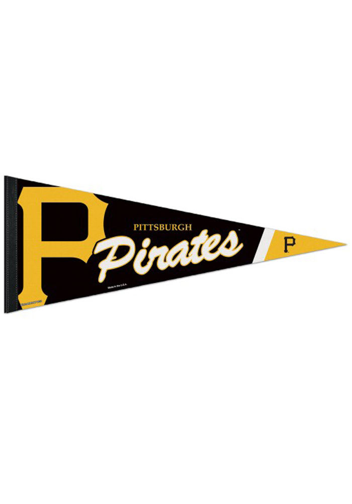 Pittsburgh Pirates BLACK 12x30 Premium Pennant - 57100126