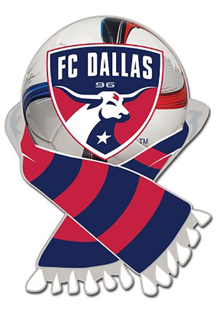 FC Dallas GRAY Scarf Collector Souvenir Pin - 57100277
