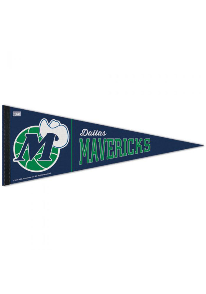Dallas Mavericks BLUE Hardwood Premium Pennant - 57100423