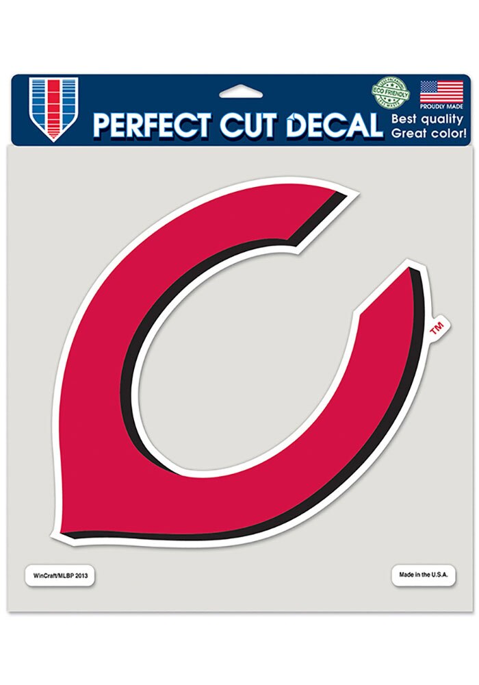 Cincinnati Reds Red 8x8 Color Auto Decal - 57100979