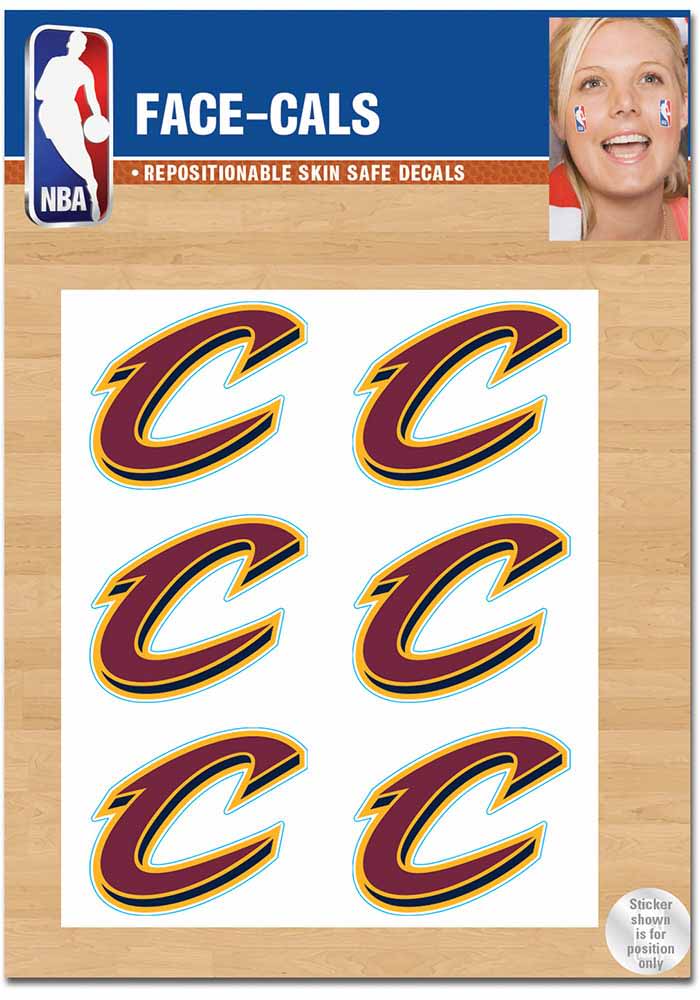 Cleveland Cavaliers Red 6pk Tattoo - 57101517