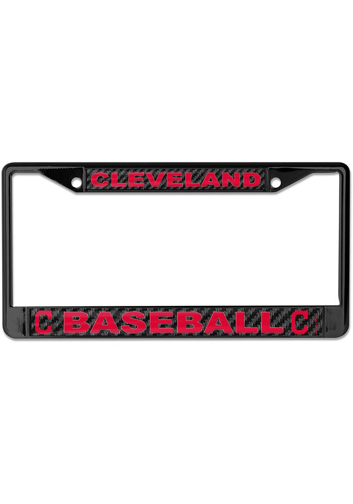 Cleveland Guardians License Plate Frame - Cleveland Guardians BLACK ...