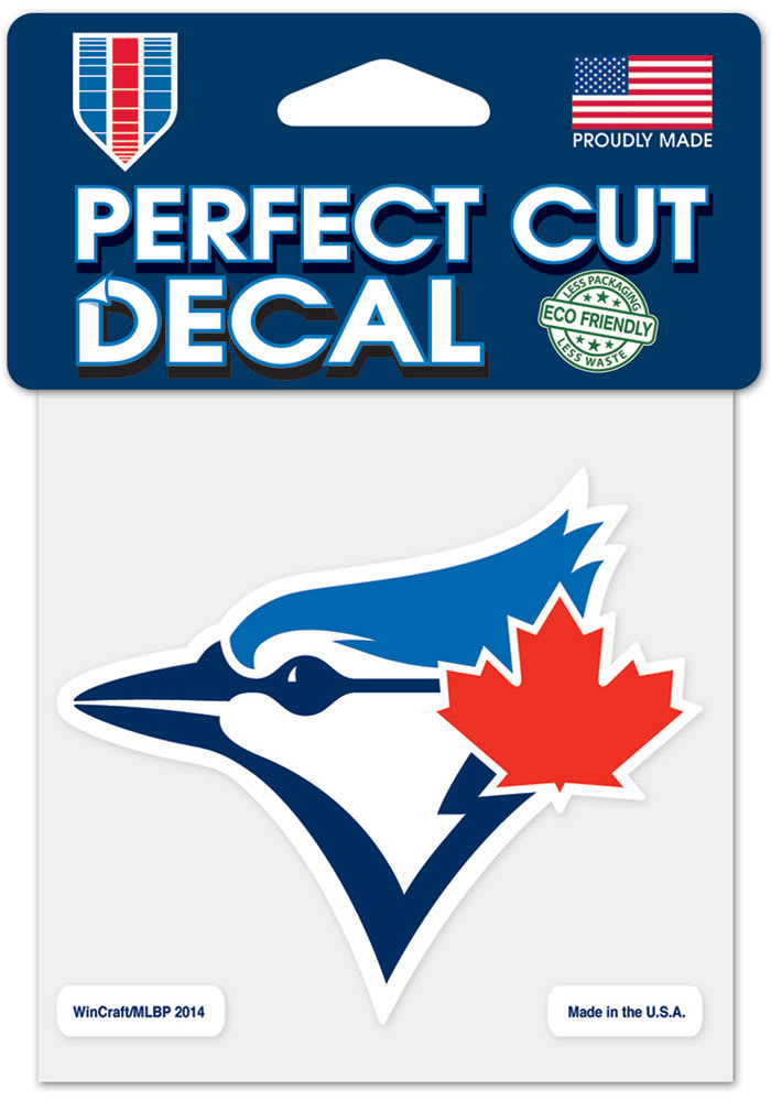 Toronto Blue Jays BLUE 4x4 inch Auto Decal - 57102598