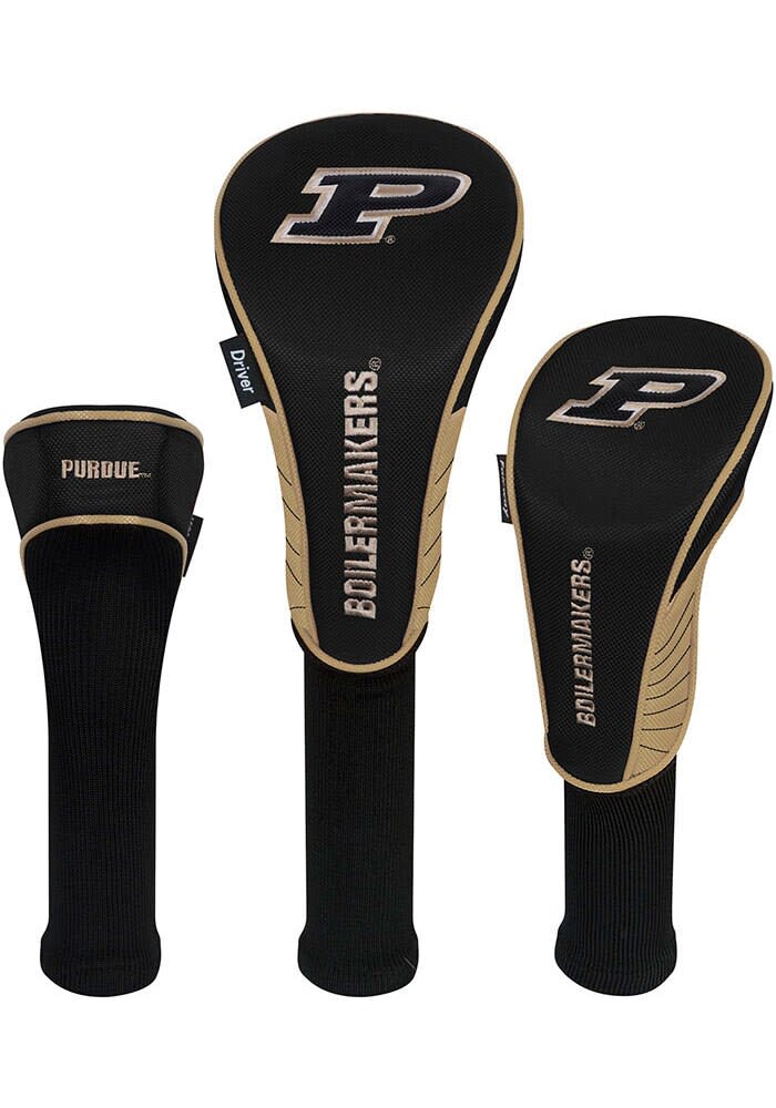 Purdue Boilermakers GOLD 3 Pack Golf Headcover - 57103702