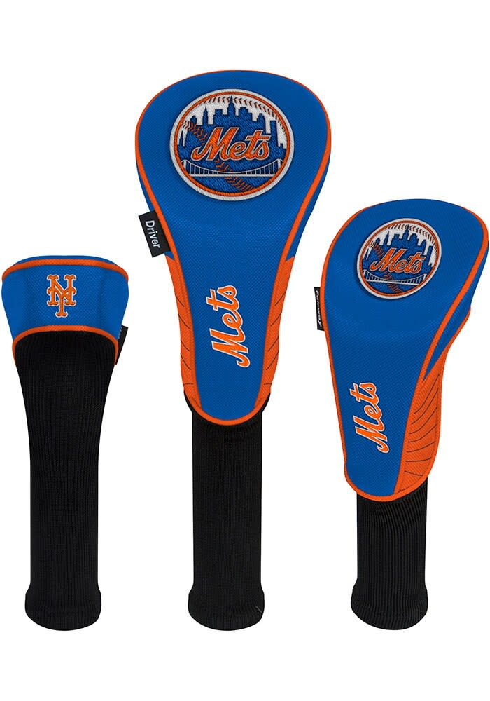 New York Mets 3 Pack Golf Headcover - BLUE