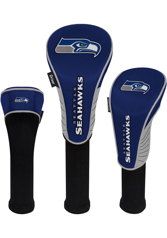 Seattle Seahawks BLUE 3 Pack Golf Headcover - 57103783