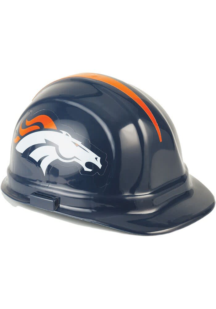 Denver Broncos NAVY Replica Helmet Hard Hat - 57103965