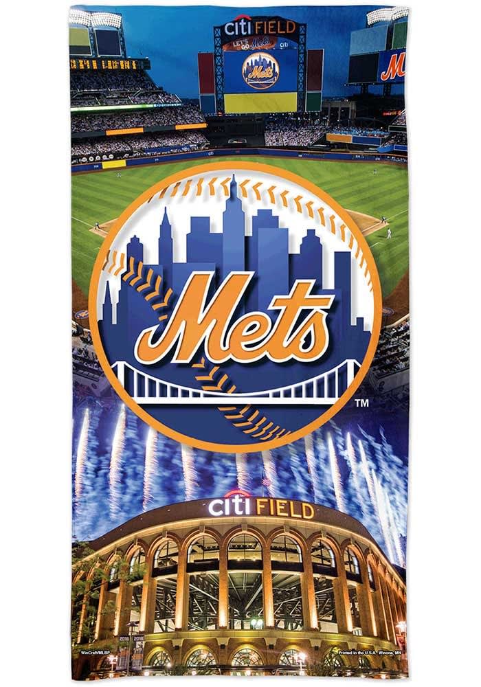 New York Mets Stadium Spectra Beach Towel - BLUE