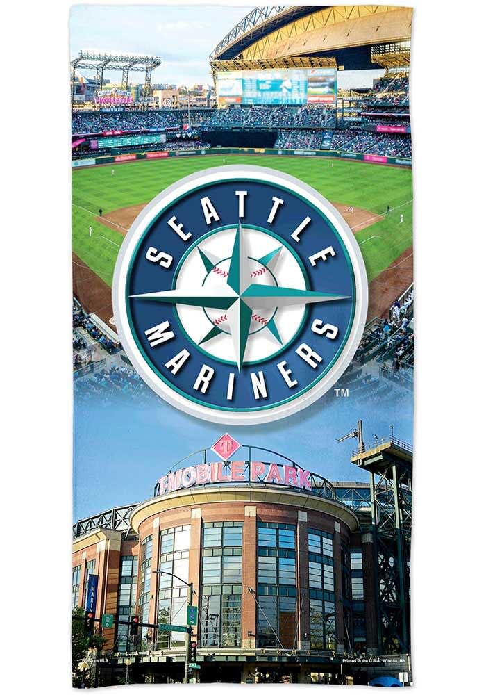 Seattle Mariners NAVY Stadium Spectra Beach Towel - 57104085