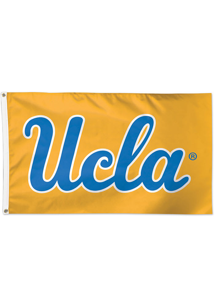 UCLA Bruins GOLD 3x5 Gold Silk Screen Grommet Flag - 57104532