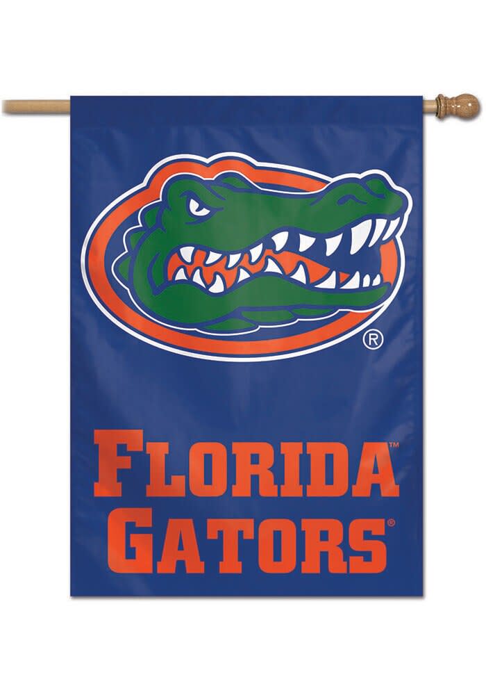 Florida Gators Gator Logo 28x40 Banner - ORANGE