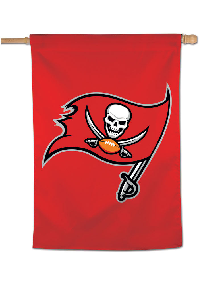 Tampa Bay Buccaneers BLACK Logo 28x40 Banner - 57104924