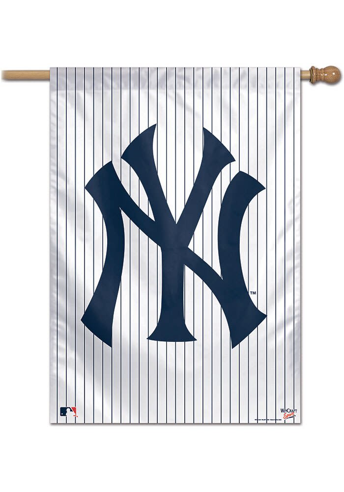 New York Yankees BLUE Pinstripe 28x40 Banner - 57104963