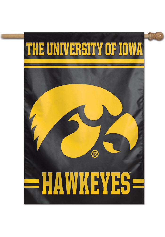 Iowa Hawkeyes BLACK 28x40 Banner - 57105067