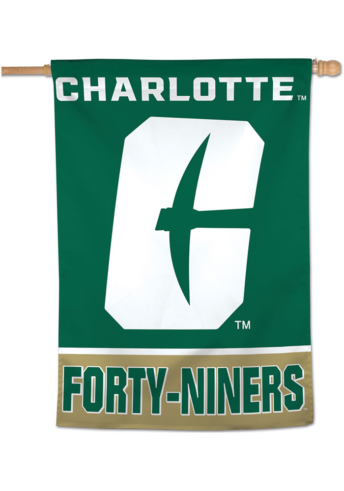 UNCC 49ers 28x40 Banner - GREEN
