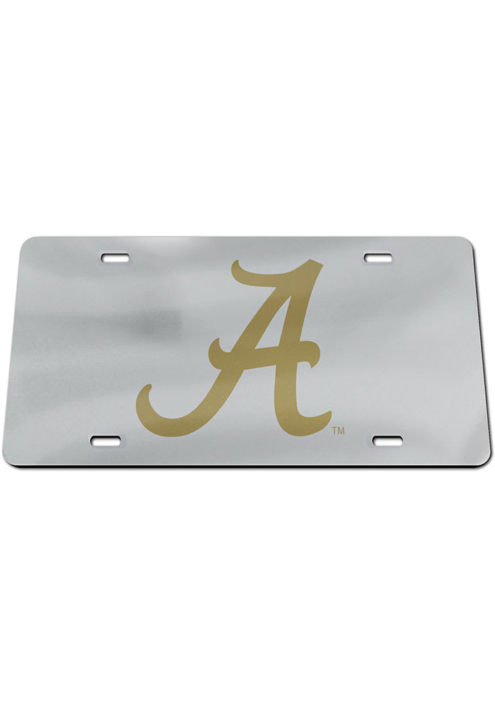 Alabama Crimson Tide License Plate- Alabama Crimson Tide Color Logo ...