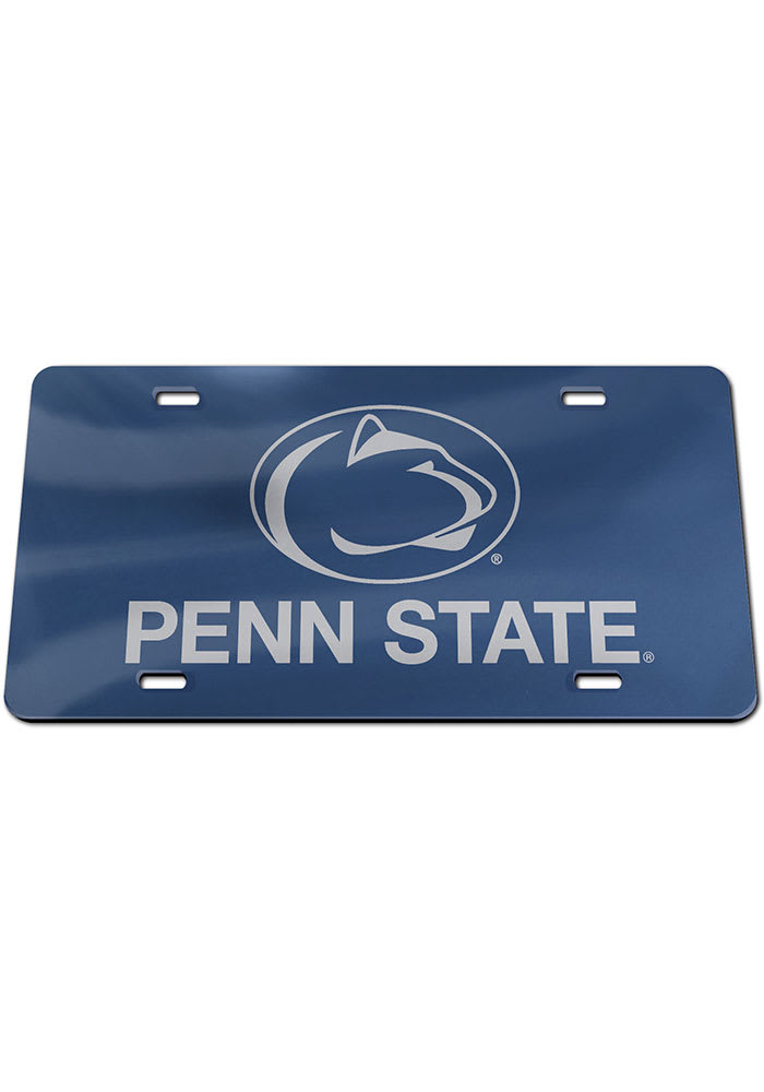 Penn State Nittany Lions License Plate- Penn State Nittany Lions BLUE ...