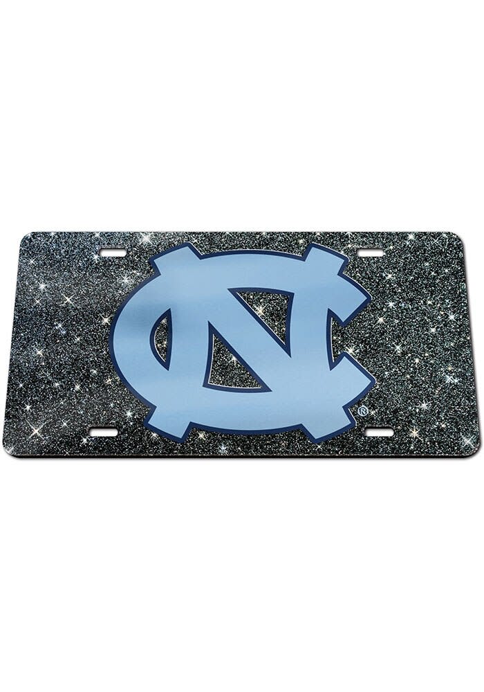 North Carolina Tar Heels License Plate- North Carolina Tar Heels BLACK ...