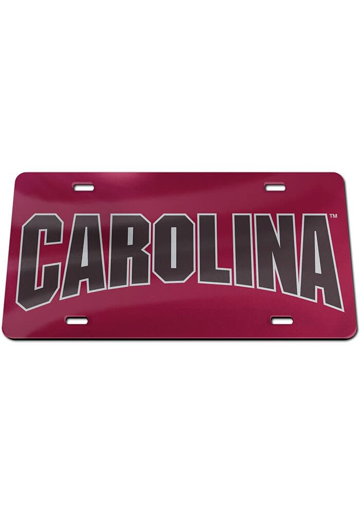 South Carolina Gamecocks License Plate- South Carolina Gamecocks Red ...