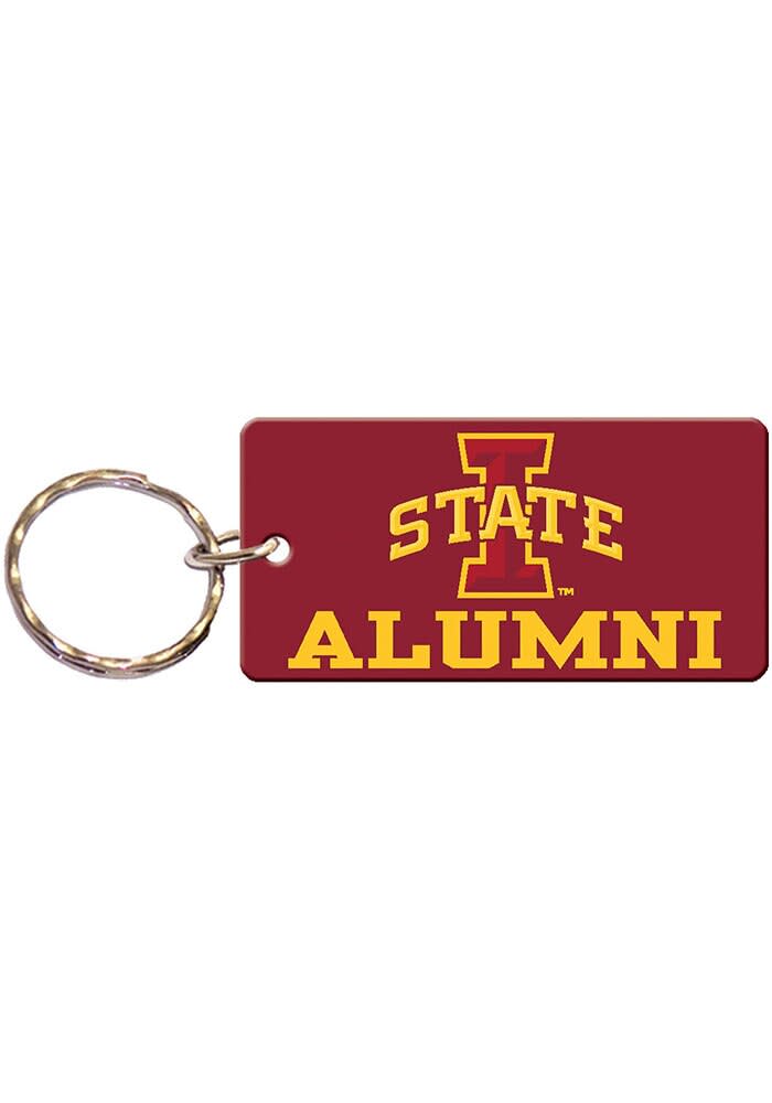 Iowa State Cyclones Red Alumni Keychain - 57107654