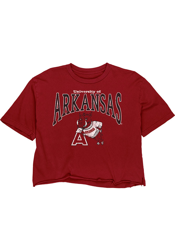 Arkansas Razorbacks Womens CARDINAL Reserve T-Shirt - 57107906