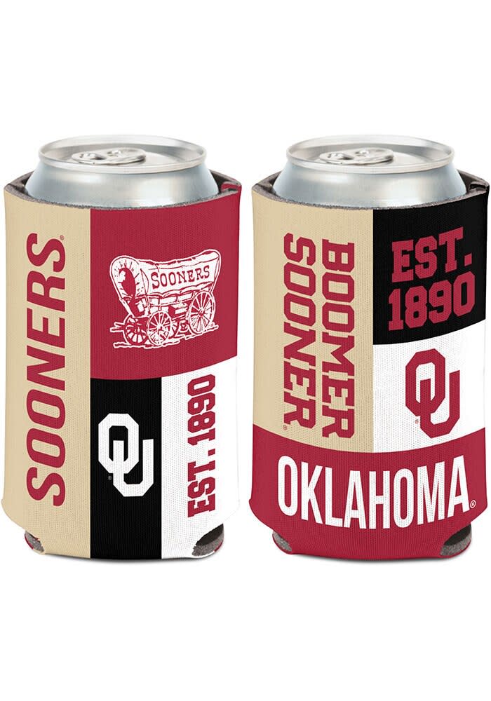 Oklahoma Sooners Red Color Block Coolie - 57108372