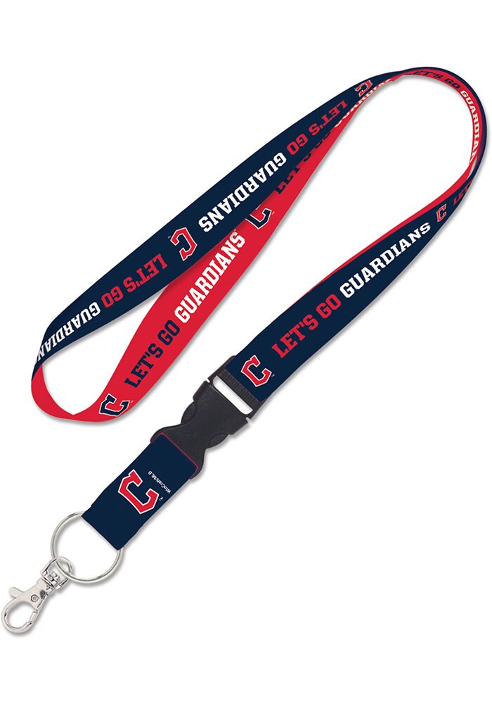 Cleveland Guardians NAVY Slogan Lanyard - 57109805