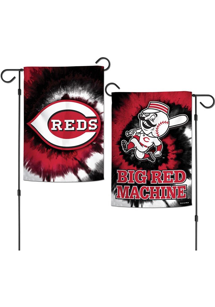 Cincinnati Reds Red Tie Dye 3x5 Garden Flag - 57110434