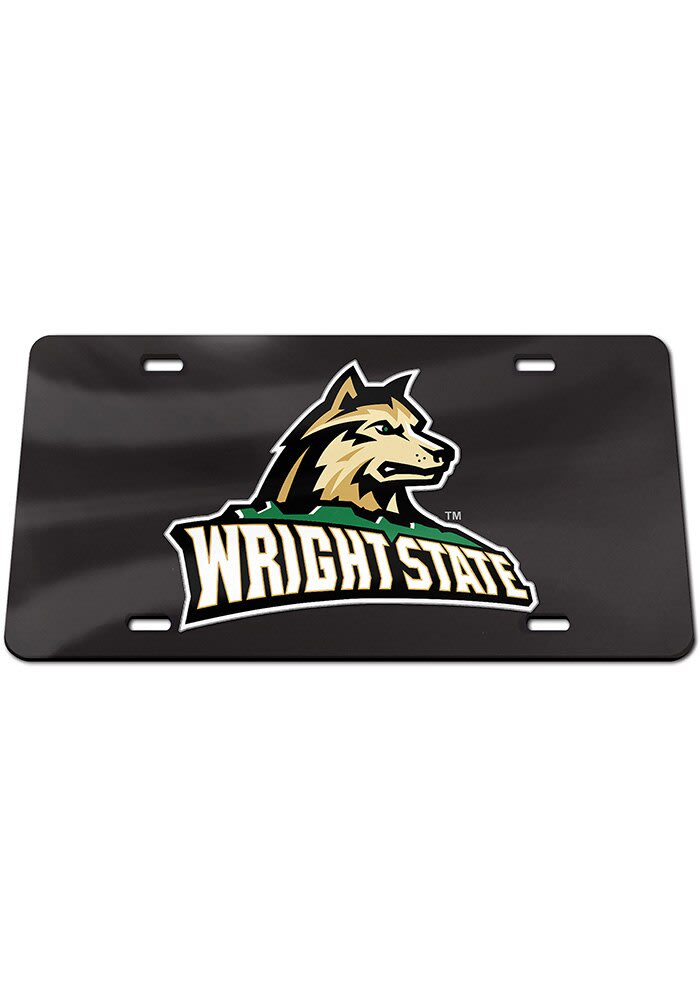 Wright State Raiders License Plate- Wright State Raiders GOLD Acrylic ...