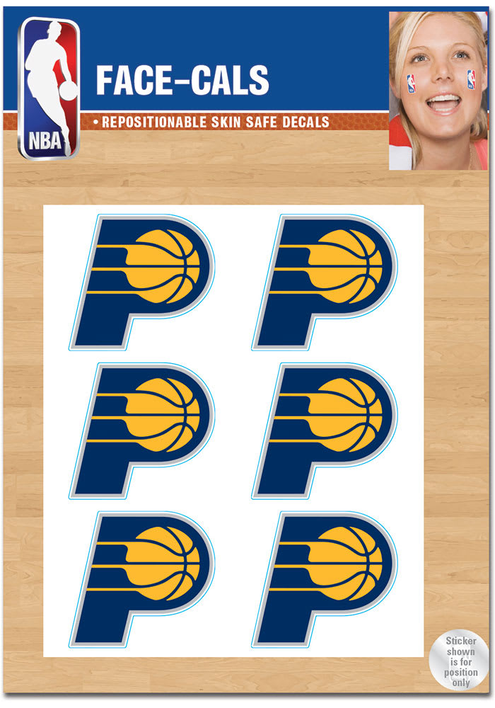 Indiana Pacers BLUE 6 Pack Tattoo - 57111091