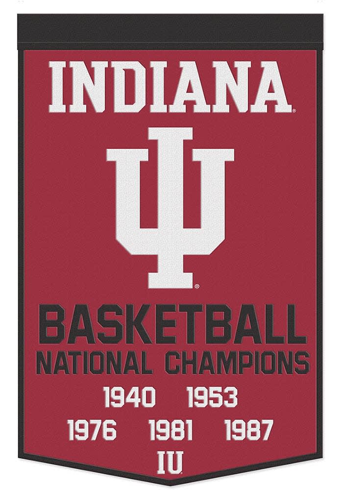 Indiana Hoosiers Red 24x38 Celebration Banner - 57111631
