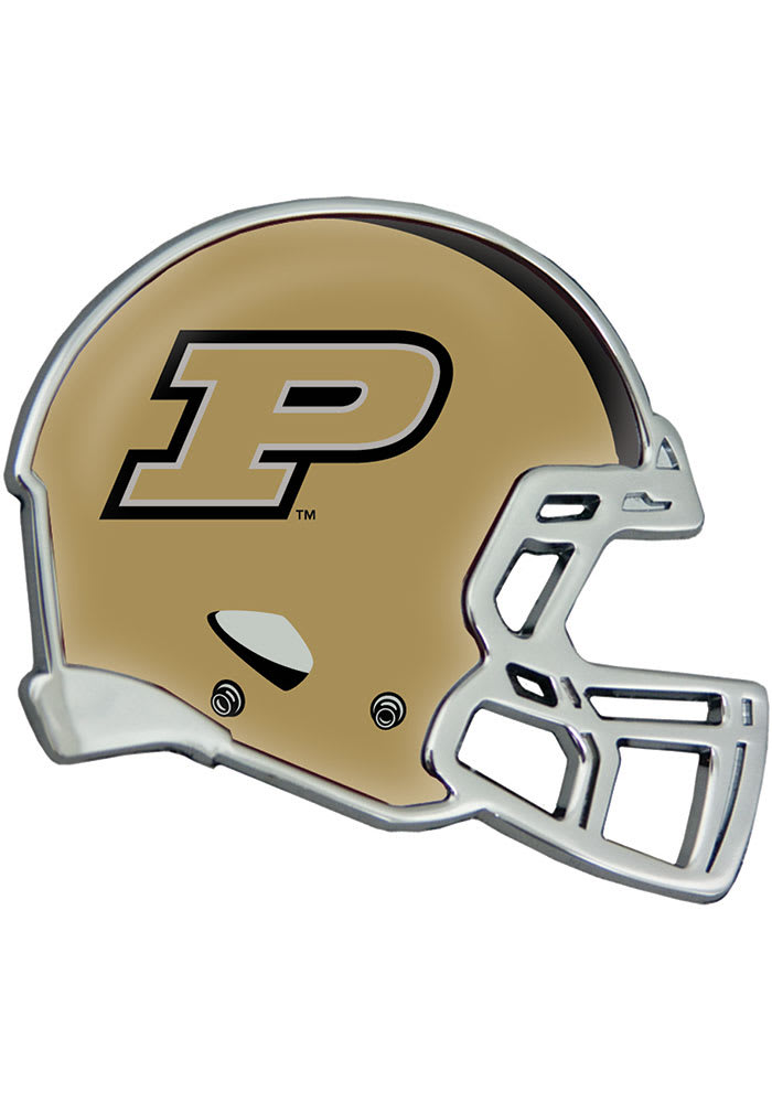 BLACK Purdue Boilermakers Helmet Car Emblem - 57111839